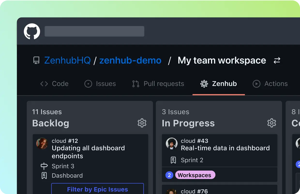 Zenhub - Productivity Management for Software Teams